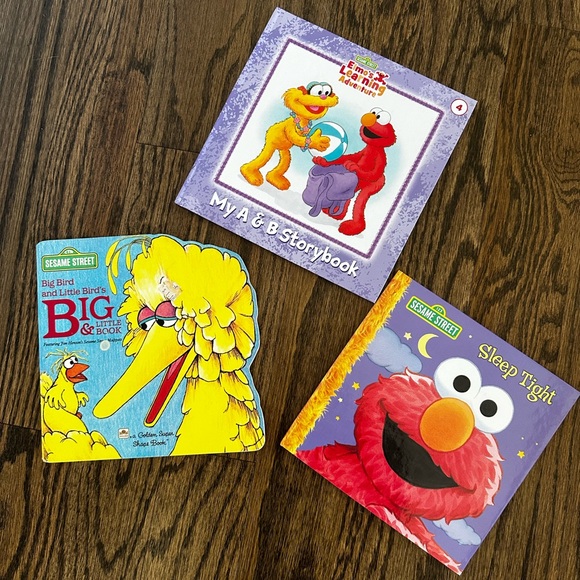 Other | Sesame Street Elmo Books | Poshmark